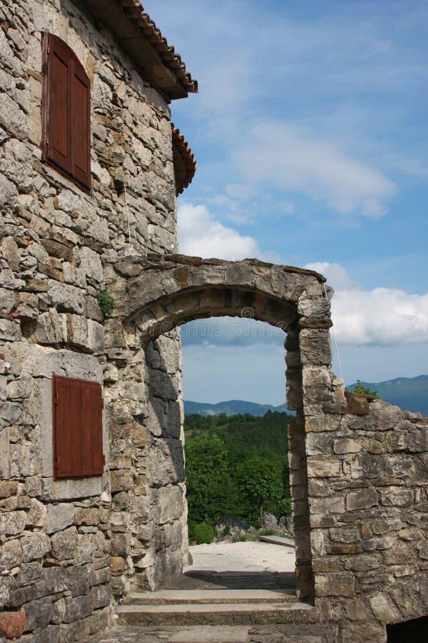 Hum, the smallest town stock photo. Image of smallest - 9306394