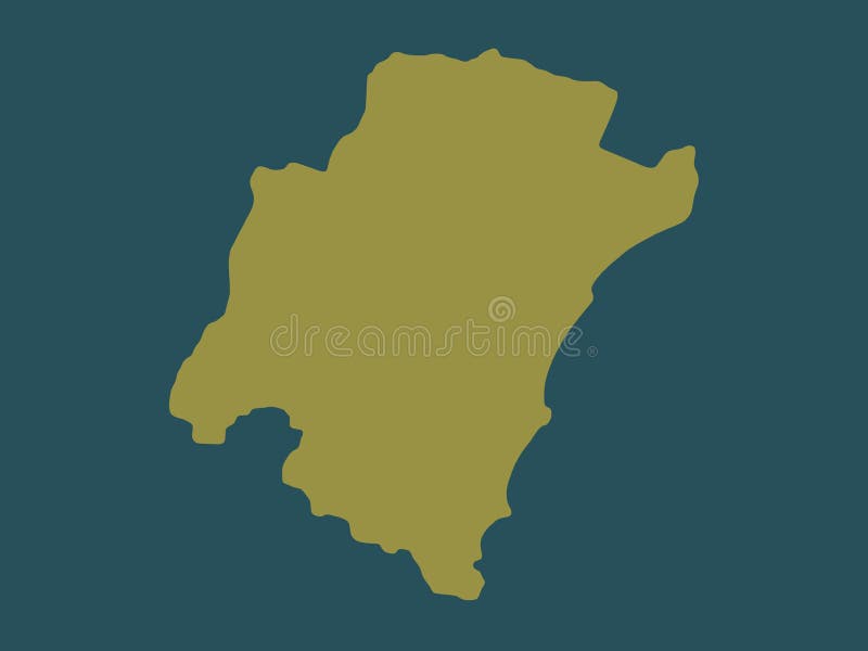 Humacao, Puerto Rico. Solid. No Legend Stock Illustration ...