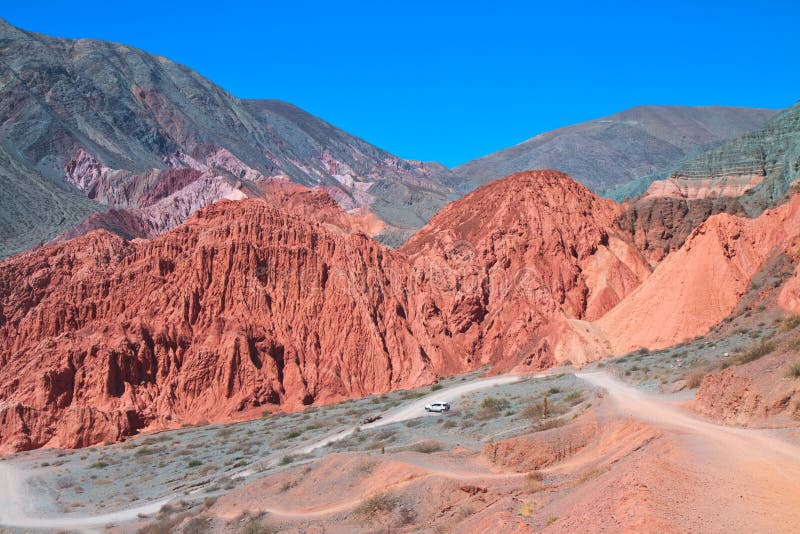 Humahuaca Valley stock image. Image of purmamarca, humahuaca - 17343411