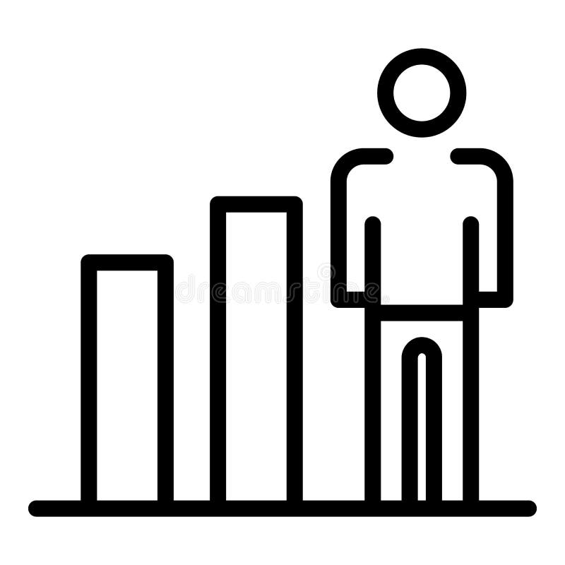 Human Ability Growth Icon, Outline Style Stock Vector - Illustration of ...
