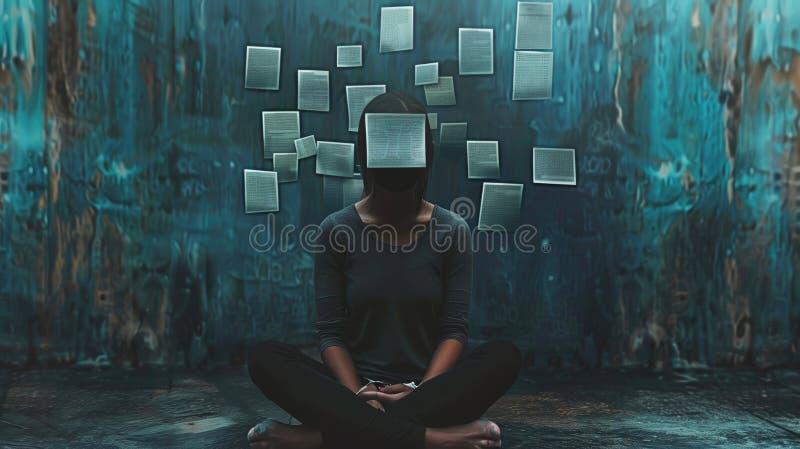 Human Ability To Analyze and Control Personal Cognitive Processes Stock ...