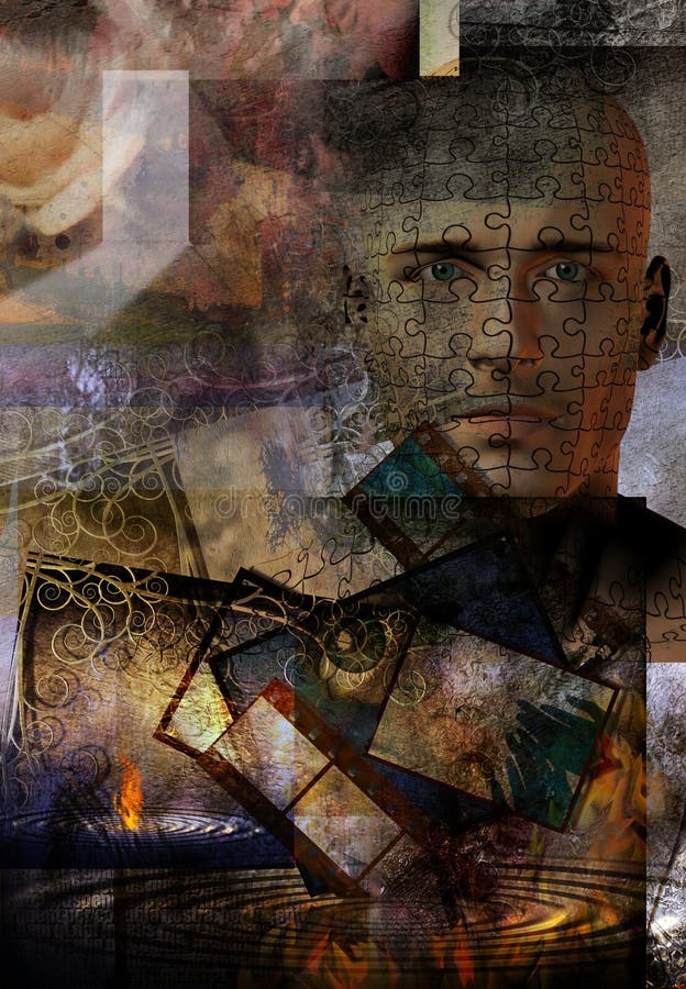 Human Abstract stock illustration. Illustration of abstract - 85566965