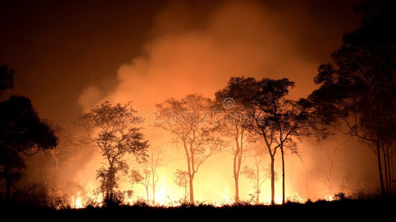 Human Activities Led To a Wildfire Disaster in the Tropical Forest ...
