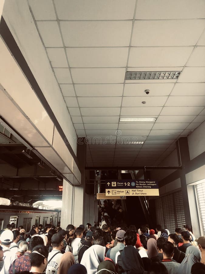 Human Activity Going To Work Editorial Stock Image - Image of transport ...