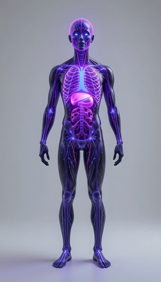 Human Anatomy 3D Model: Detailed Visualization of Internal Organs and ...