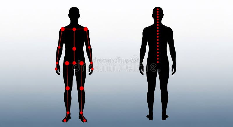 Human Body Front View Outline Stock Illustrations – 1,591 Human Body ...