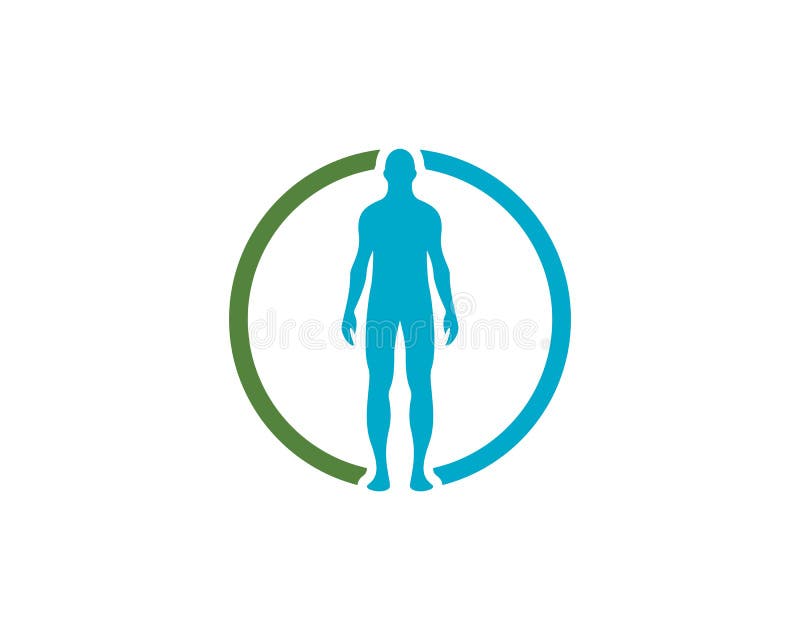 Human anatomy logo icons stock vector. Illustration of full - 126149726