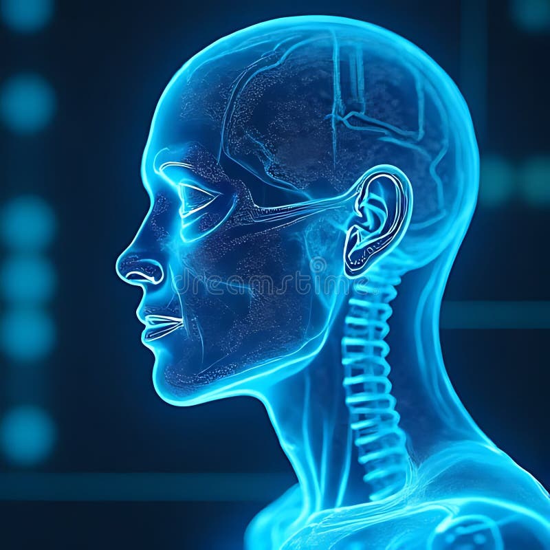 Human Anatomy Visualization Digital Art Medical Illustration Sci-fi ...