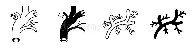 Human artery icon vector stock illustration. Illustration of icon ...