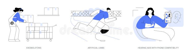 Futuristic Human Augmentation Stock Illustrations – 223 Futuristic ...