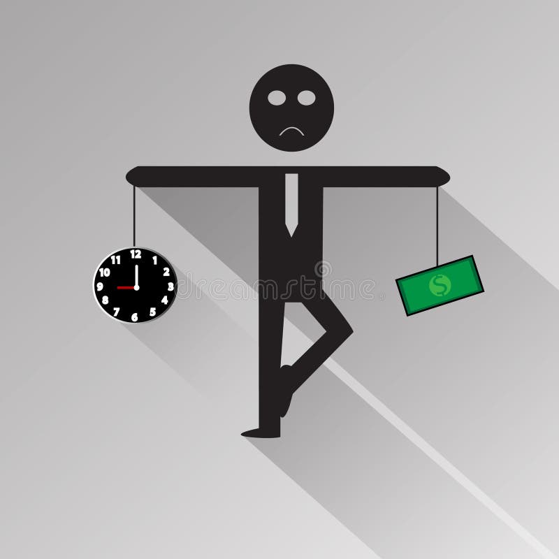 Human balance stock illustration. Illustration of inflict - 53501336
