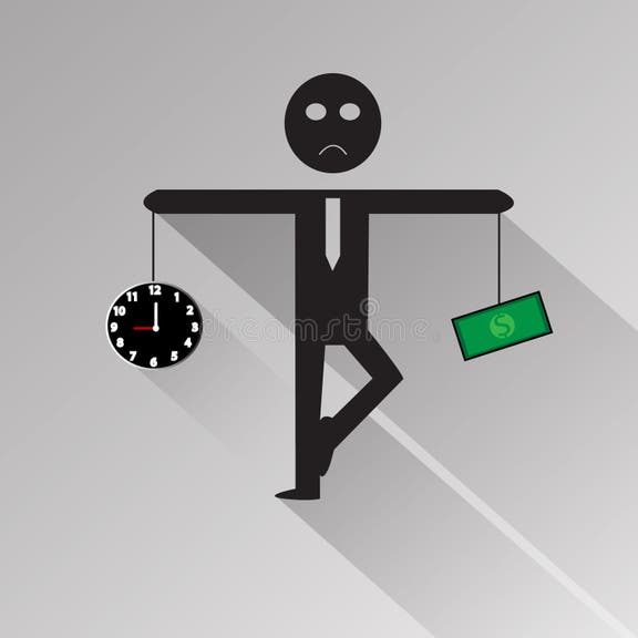 Human balance stock illustration. Illustration of inflict - 53501336