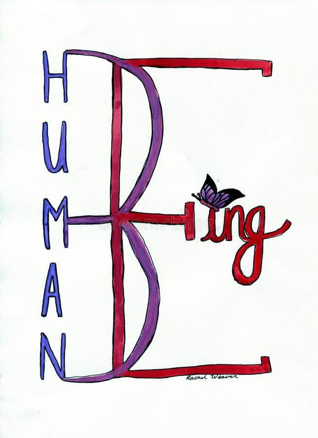 Being A Human Is Too Complicated Time To Be A Unicorn Lettering Stock ...