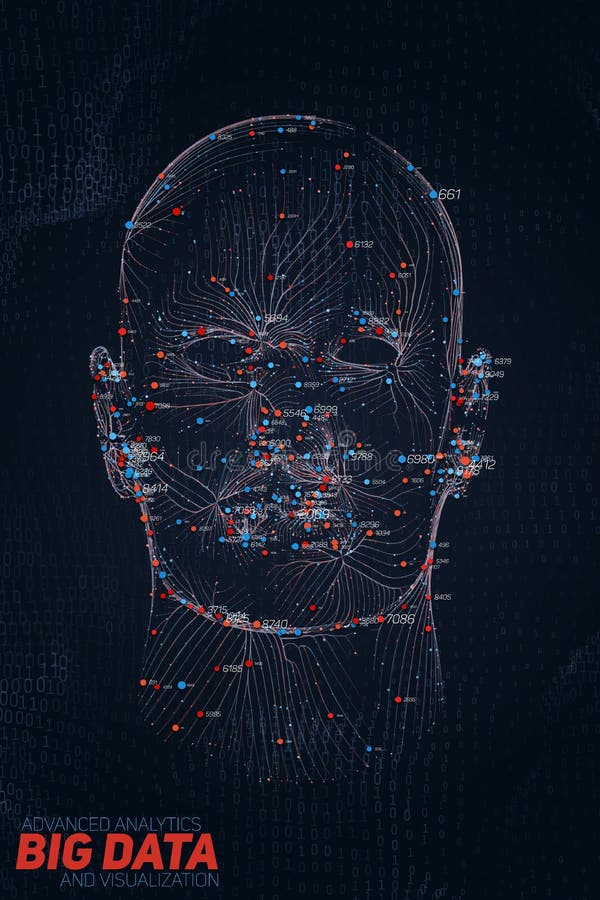 Human Big Data Visualization Futuristic Ai Infographic Information Aesthetic Design Visual