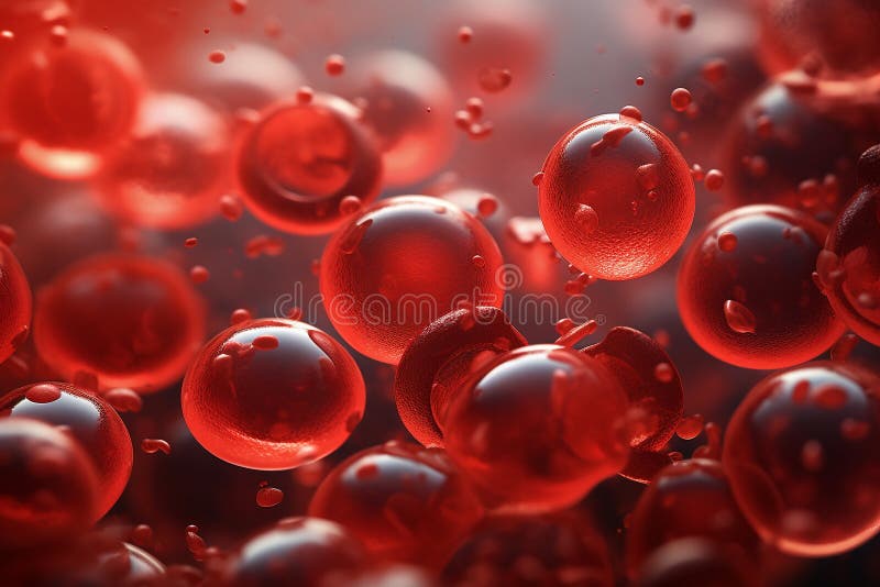 Human blood cells stock illustration. Illustration of daisy - 293218234