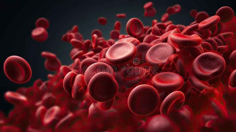Human Blood System Illustration by Generative AI Stock Illustration ...