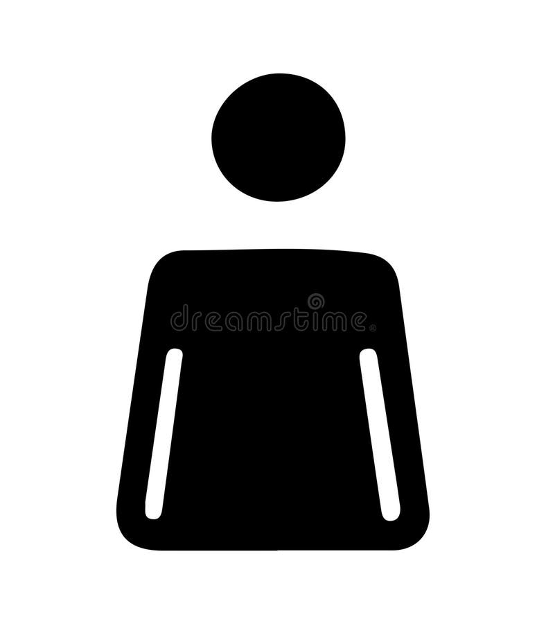 Human Body Icon Flat Style stock vector. Illustration of health - 339805824