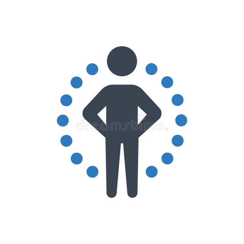 Human body icon stock vector. Illustration of icon, body - 254772634
