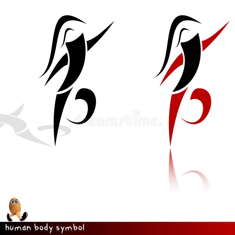 Human body symbols.Vector stock vector. Illustration of healthy - 14853800
