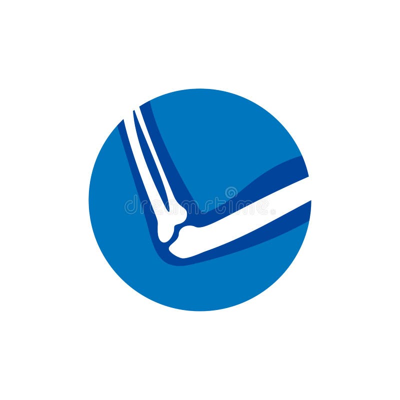 Human Bone Orthopedic Logo Concept Vector. Bone X-ray Image of Human ...