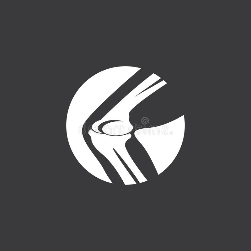 Human Bone Orthopedic Logo Vector. Anatomy Skeleton Flat Design ...