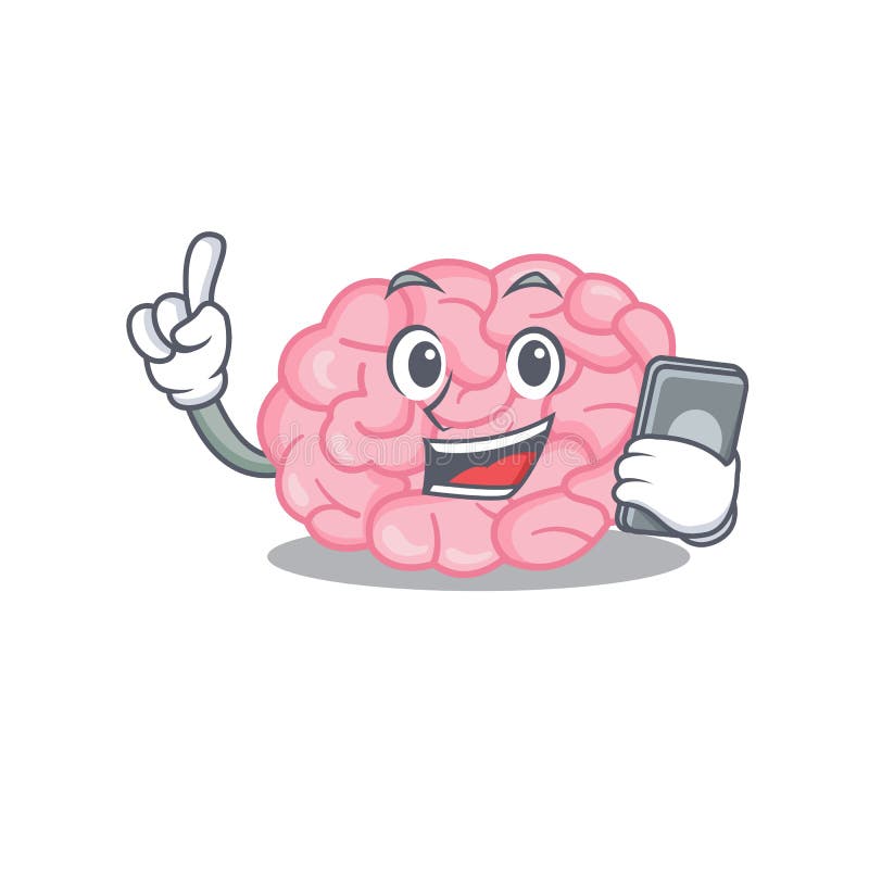 Brain Cartoon Character Stock Illustrations – 17,581 Brain Cartoon ...