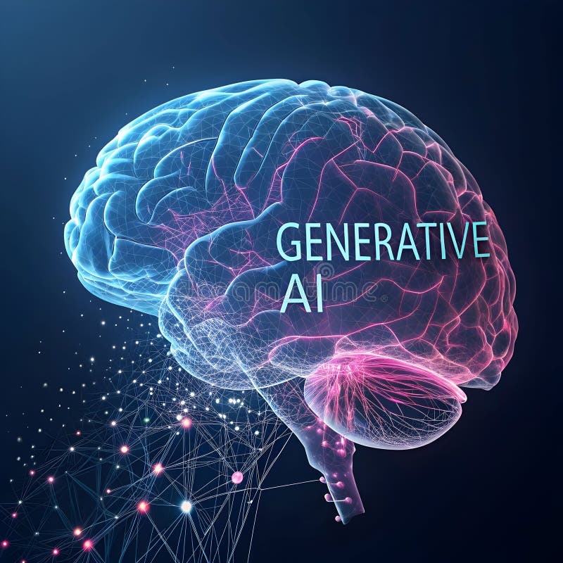 The Human Brain is the Central Organ of the Nervous System Stock ...