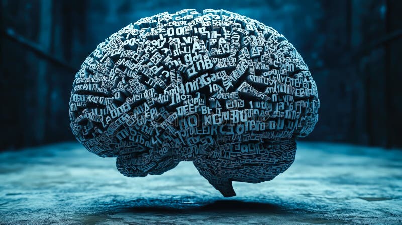 A Human Brain Constructed Entirely from Letters of the Alphabet and ...