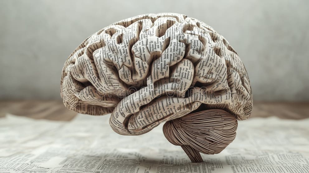 A Human Brain Constructed Entirely from Letters of the Alphabet and ...