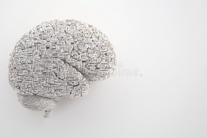 A Human Brain is Constructed from an Intricate Assembly of Words and ...