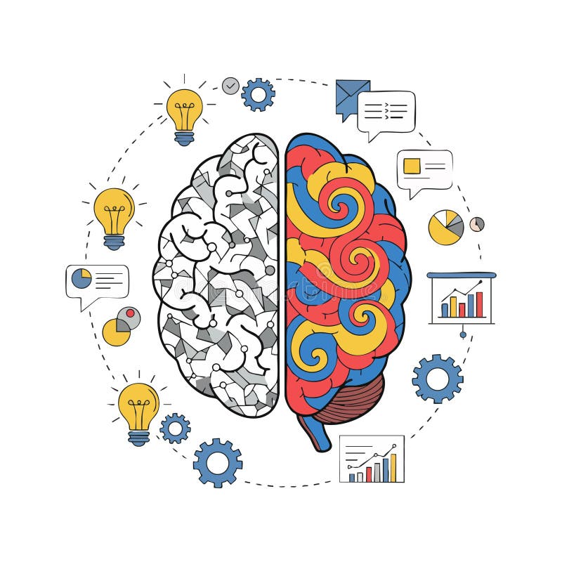 Creative Analytical Thinking Concept Stock Illustrations – 1,657 ...