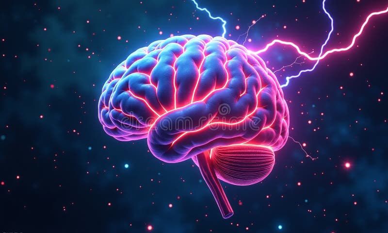 Human Brain Electrical Stock Illustrations – 6,358 Human Brain ...
