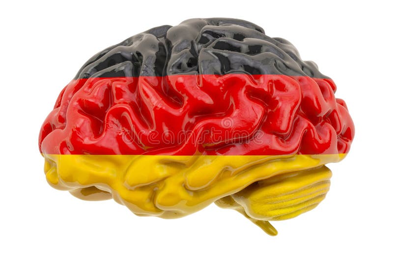 Education in Germany Concept, 3D Rendering Stock Illustration ...