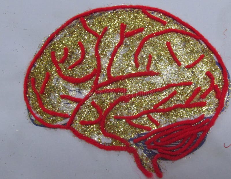 Art and craft stock image. Image of human, brain, craft - 118394275