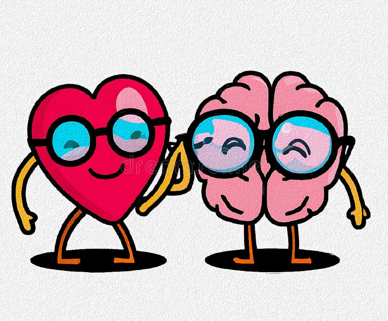 Brain Heart Emoji Stock Illustrations – 98 Brain Heart Emoji Stock ...