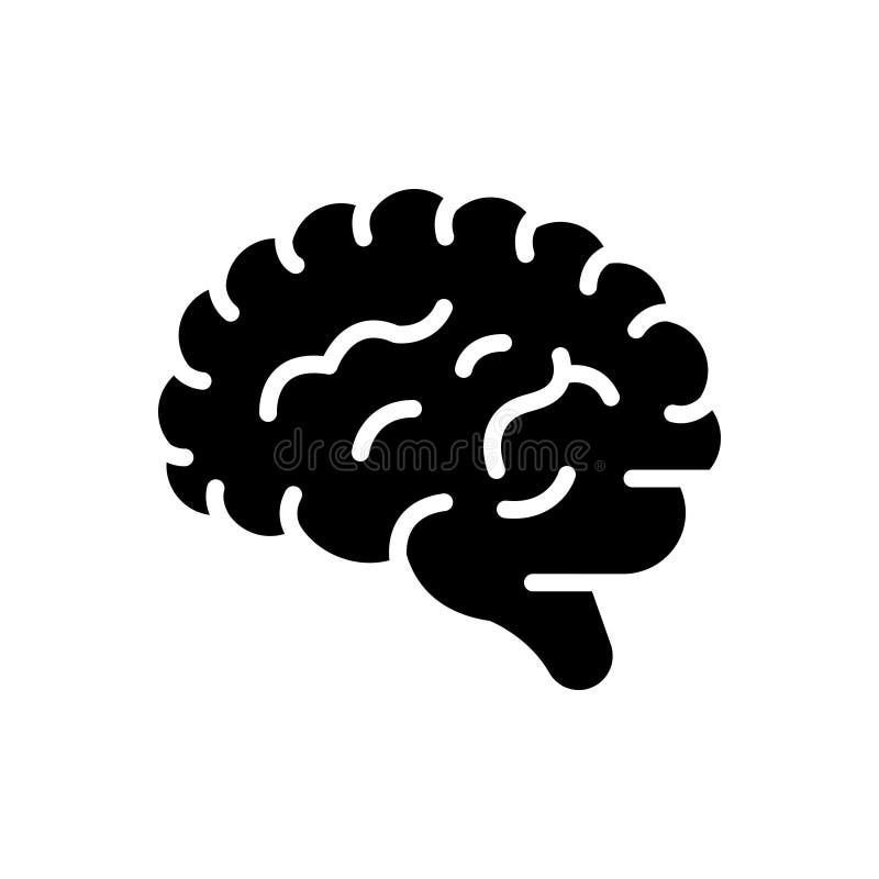 Psychology Brain Black And White