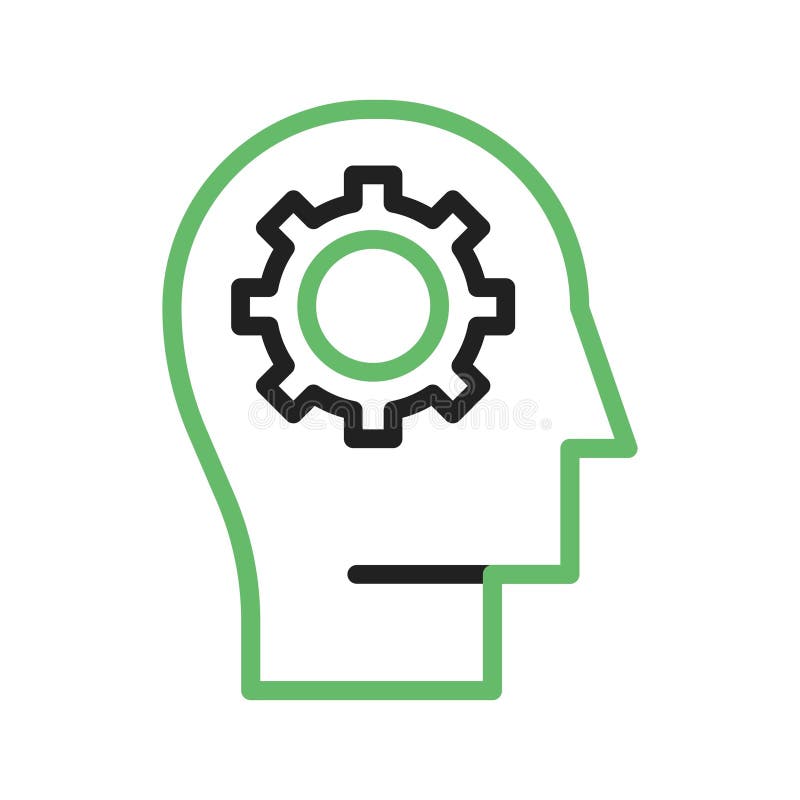 Human Brain Icon Image. stock vector. Illustration of concept - 288152283