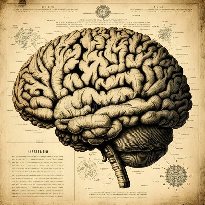 Human Brain Illustrations Design in Vector Art 3d Design Concepts Stock ...