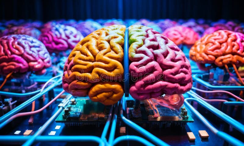Circuitry of Mind stock photo. Image of supercomputing - 309506528