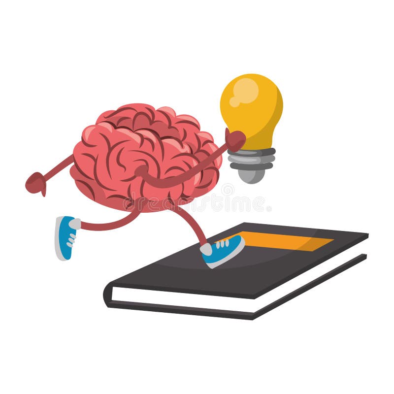 Human Brain Intelligence and Creativity Cartoons Stock Vector ...