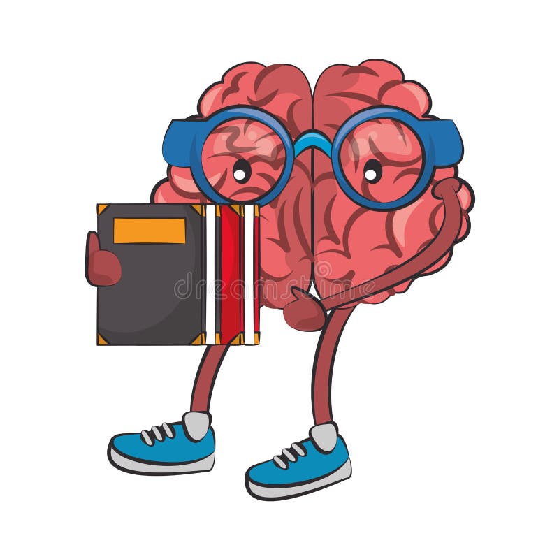 Human Brain Intelligence and Creativity Cartoons Stock Vector ...