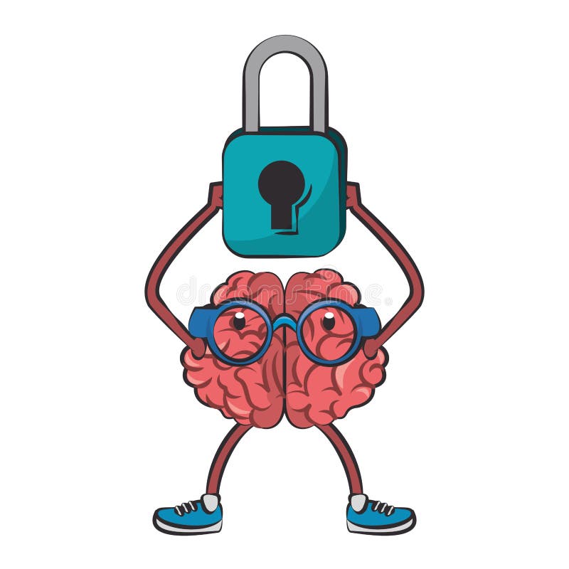 Human Brain Intelligence and Creativity Cartoons Stock Vector ...