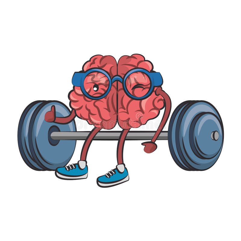 Human Brain Intelligence and Creativity Cartoons Stock Vector ...