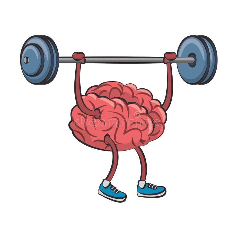 Human Brain Intelligence And Creativity Cartoons Stock Vector ...