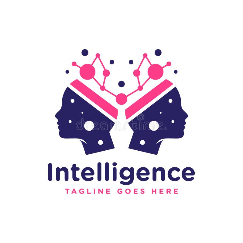 Human Brain Intelligence Logo Stock Vector - Illustration of ...