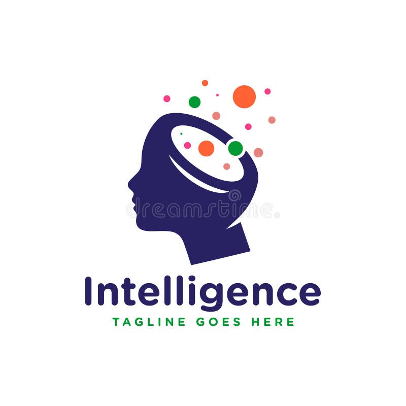Human Brain Intelligence Logo Stock Vector - Illustration of logotype ...