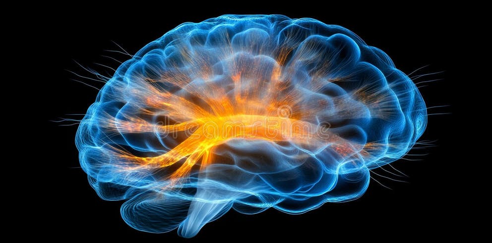 The Human Brain, with Its Intricate Neuro System, Represents the Ideas ...