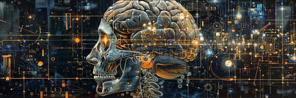 Human Brain Merging Mechanical Cogs with Electronic Circuits at the ...