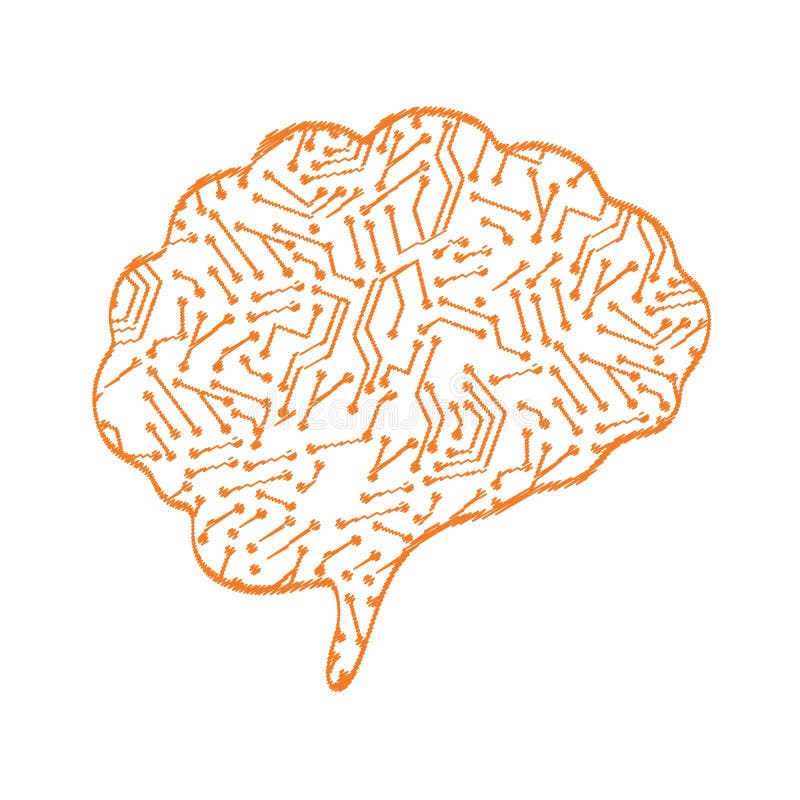 Human brain design. stock vector. Illustration of brain - 58677669 Human brain design. stock vector. Illustration of brain - 58677669