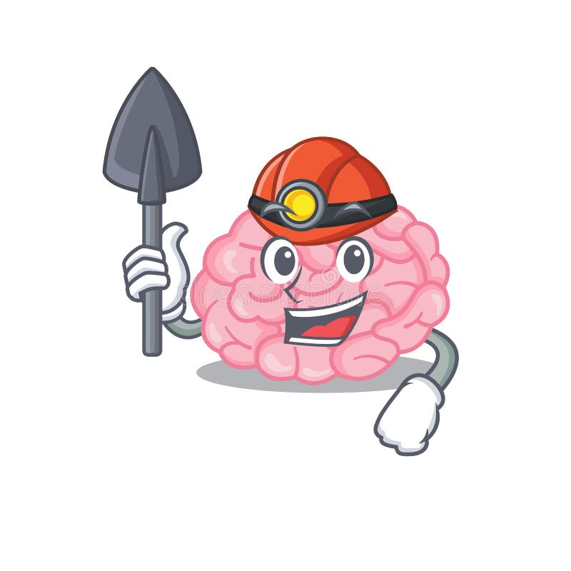 Brain Helmet stock vector. Illustration of advancement - 100038581